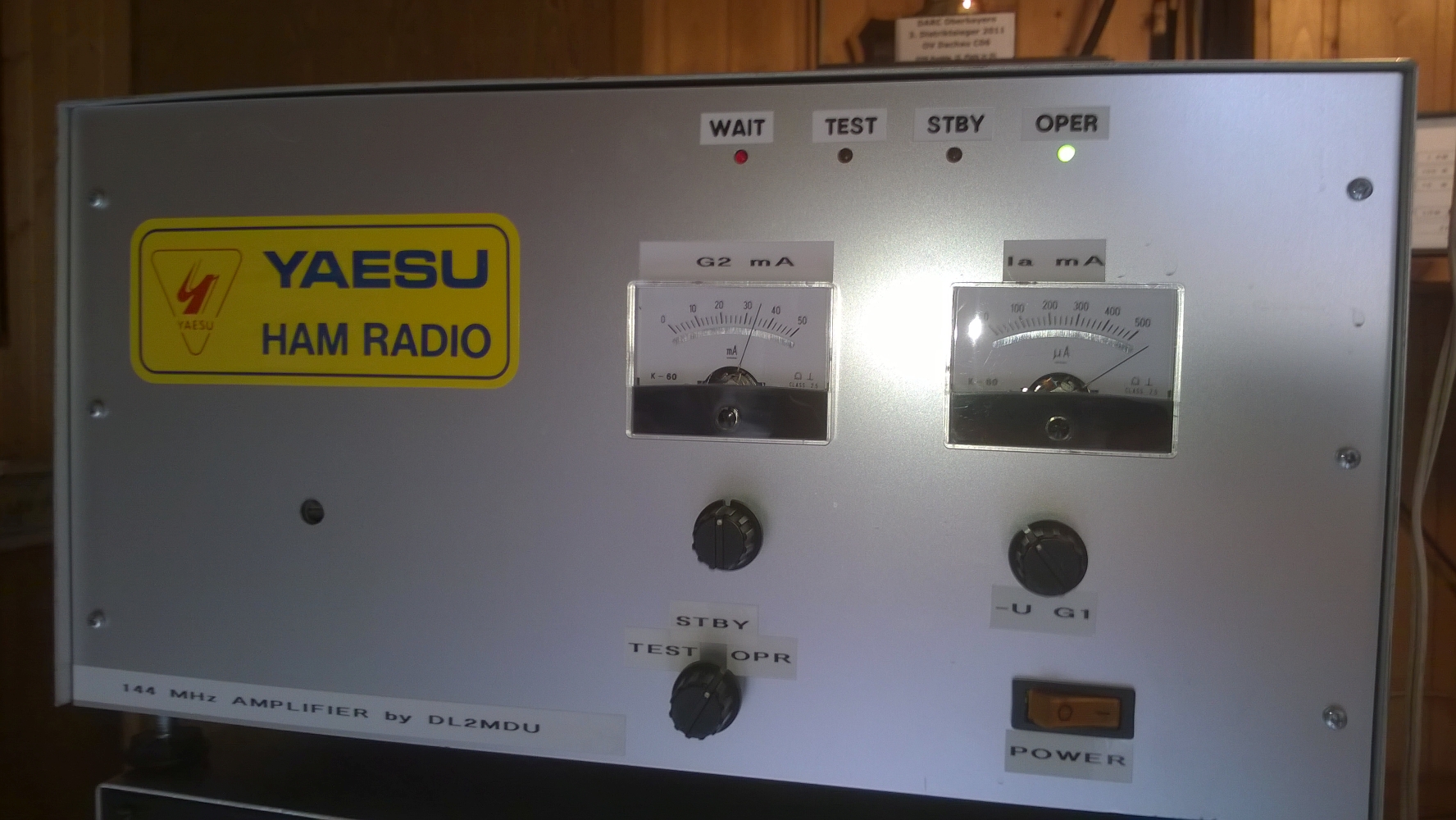 144 MHz Amplifier with GU74b/4CX800A